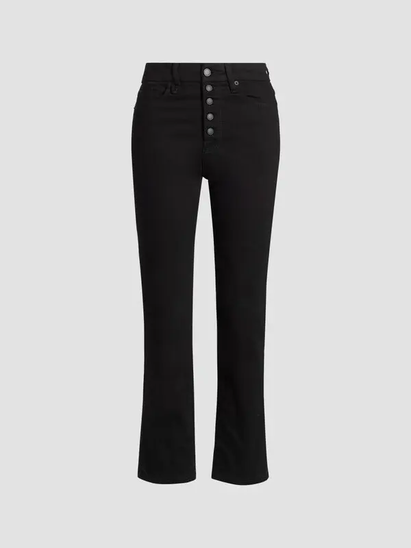 Good American Never Fades Good Legs Straight-leg Jeans