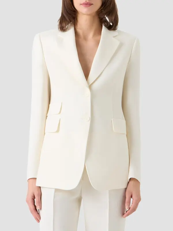 Akris Arie Linen-wool Blazer