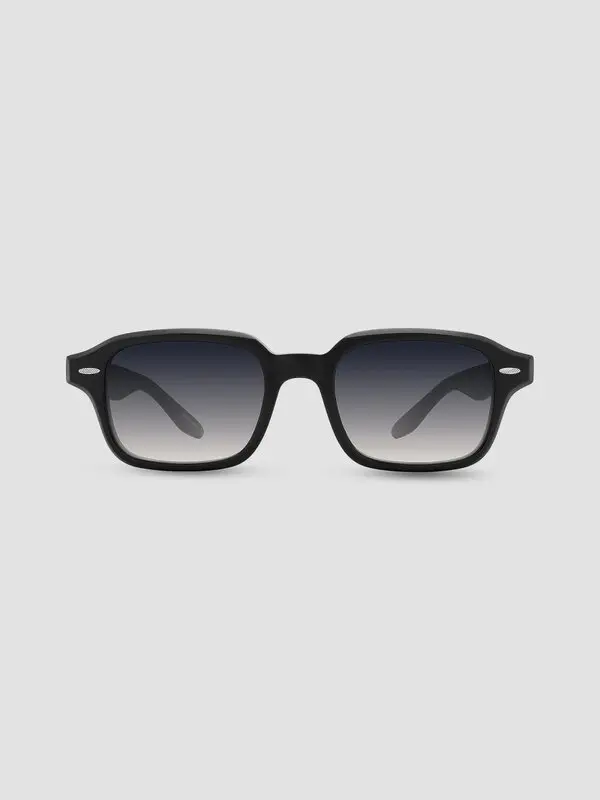 Barton Perreira Remi 51mm Rectangular Sunglasses - Black
