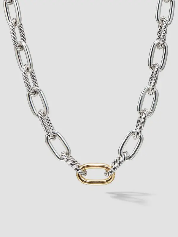 David Yurman Dy Madison Chain Necklace In Sterling - Silver