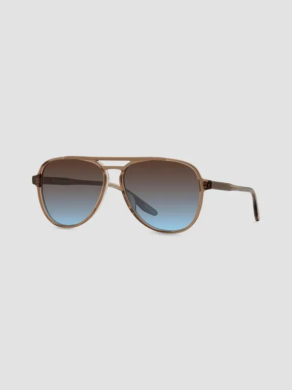 Barton Perreira Hartmann 58mm Aviator Sunglasses - Tabac Solara