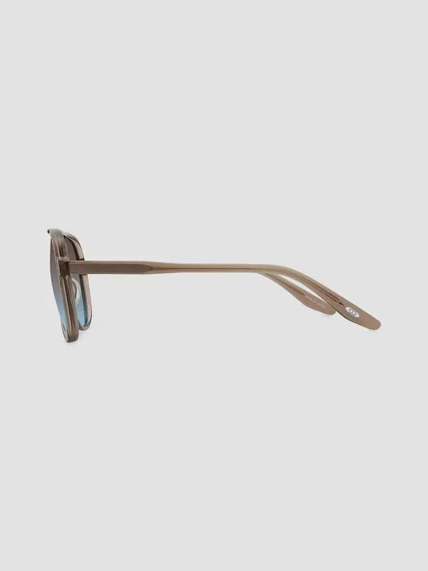 Barton Perreira Hartmann 58mm Aviator Sunglasses - Tabac Solara