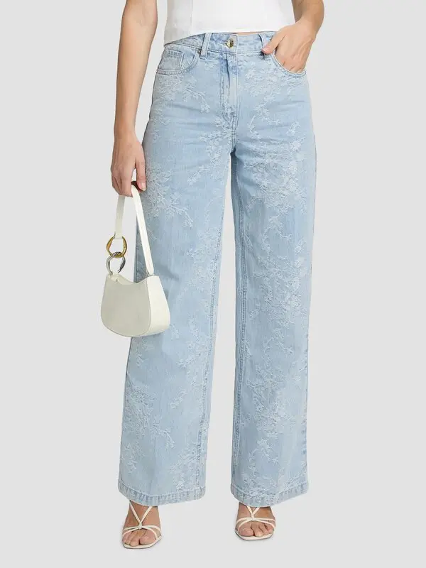 Generation Love Milagro Floral Straight-leg Jeans