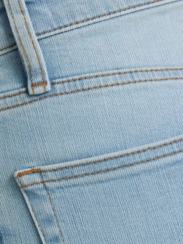 FRAME Le Sleek Straight-leg Jeans - Hush