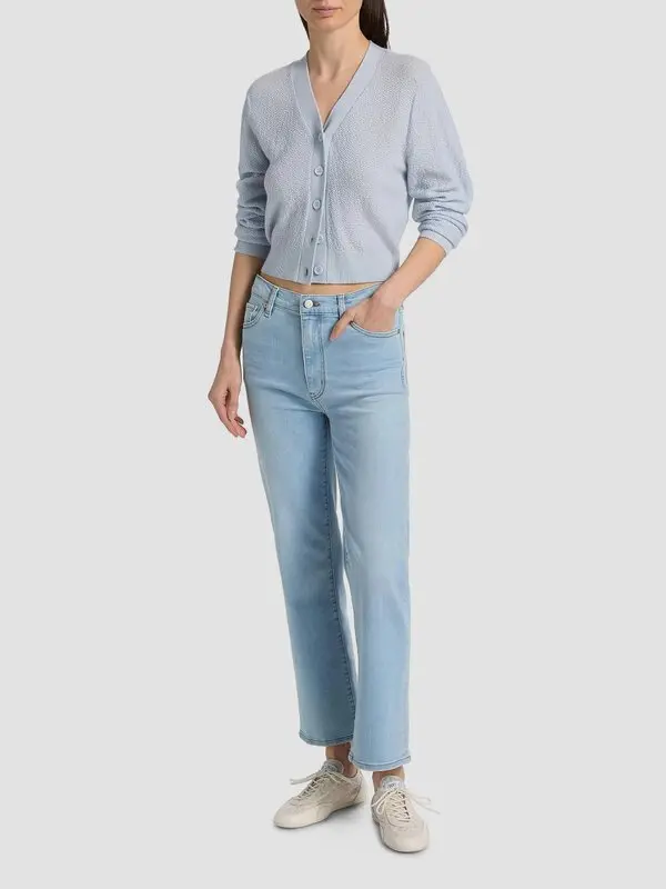 FRAME Le Sleek Straight-leg Jeans - Hush