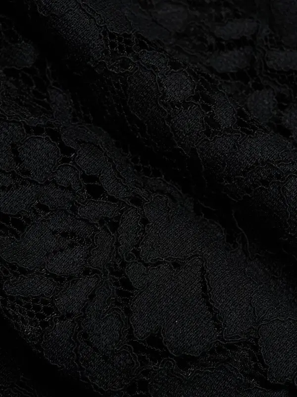 Generation Love Tammy Floral Lace Shirt - Black