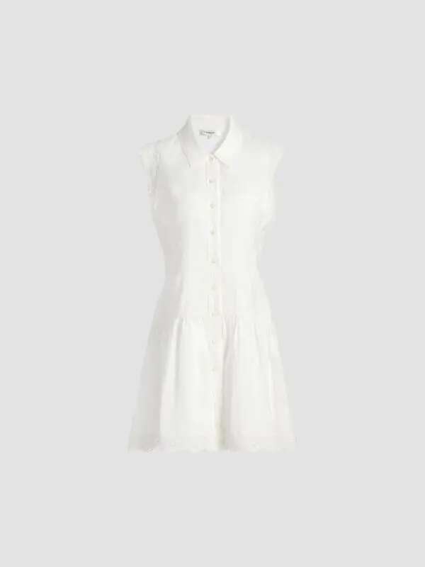 FRAME The Embroidered Day Minidress