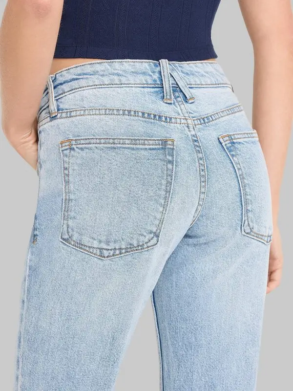 Good American Vintage Low-rise Relaxed Flare Jeans