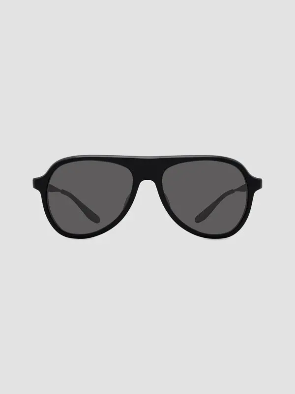 Barton Perreira Vedretta 55mm Aviator Sunglasses - Black