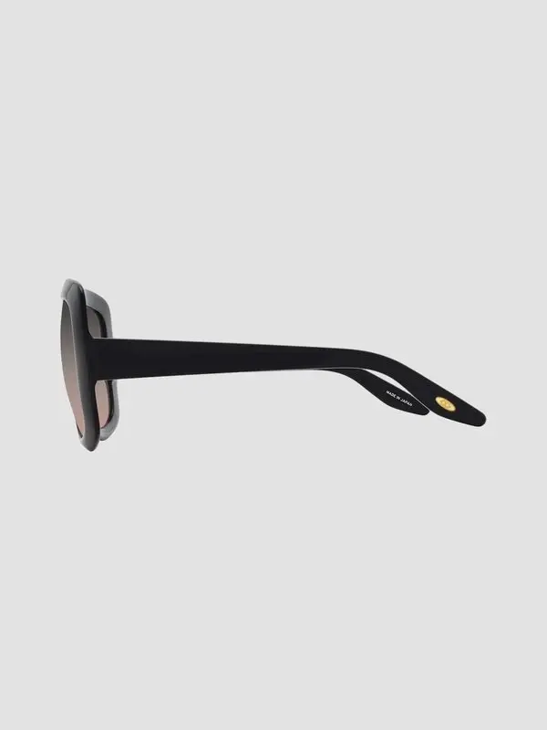 Barton Perreira Sly 56mm Oversized Sunglasses - Black