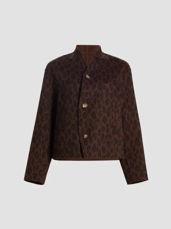 LAMARQUE Hania Double-face Wool-blend Jacket