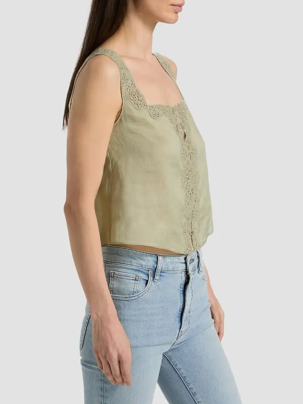 FRAME The Embroidered Tank