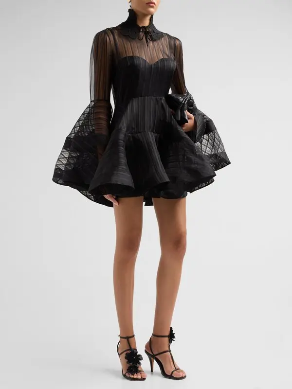 Zimmermann Valiant Lantern Mini Dress