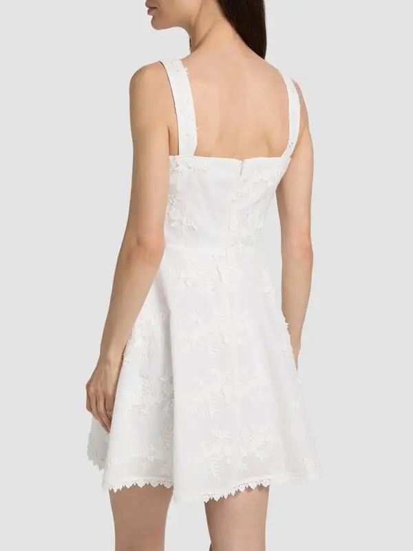 Generation Love Ivy 3d Voile Minidress
