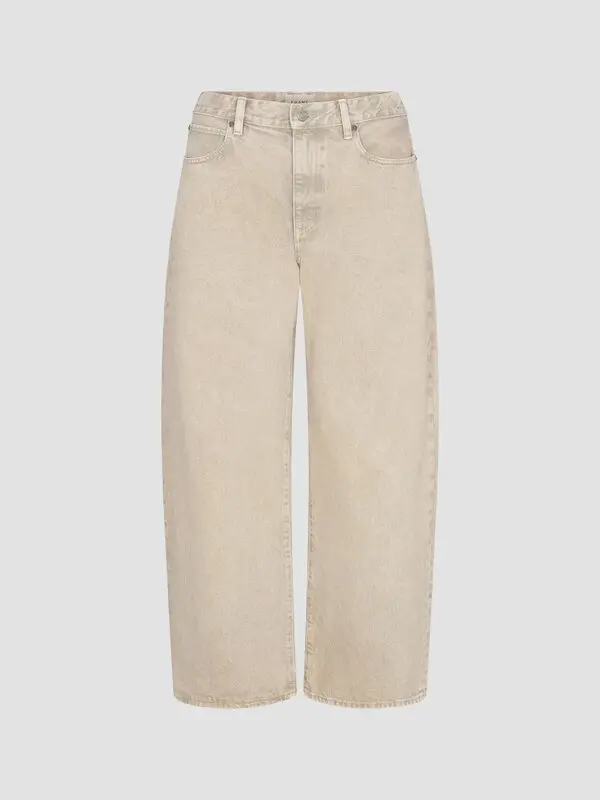 FRAME The Bow Barrel-leg Jeans - Tabby