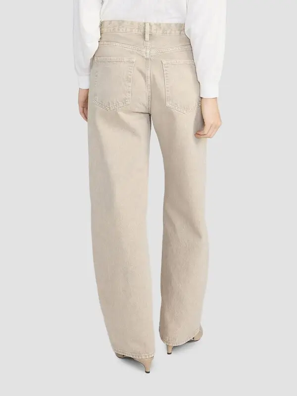 FRAME The Bow Barrel-leg Jeans