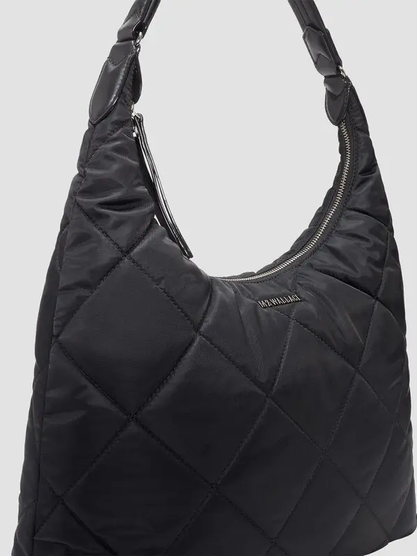 Mz Wallace Madison Quilted Shoulder Bag - Black
