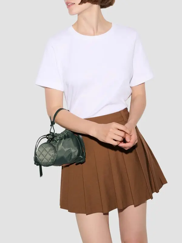 Mz Wallace Waverly Bebe Drawstring Bag - Juniper