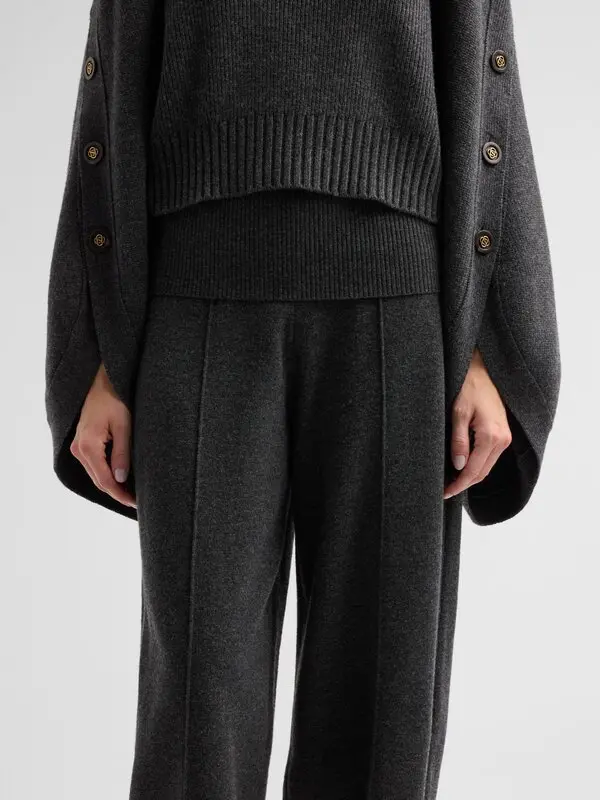 Zimmermann Valiant Knit Barrel-leg Pants
