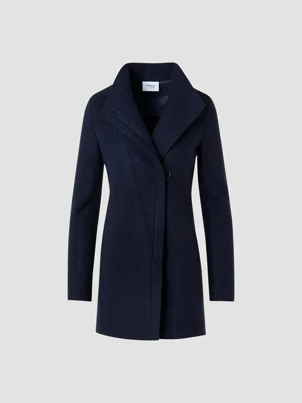 Akris Felted Wool Long Jacket