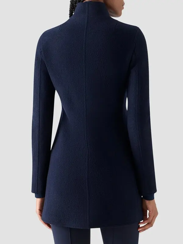 Akris Felted Wool Long Jacket