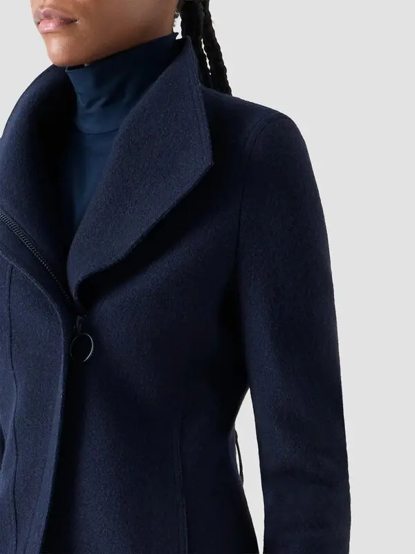 Akris Felted Wool Long Jacket
