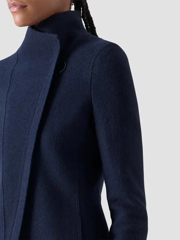 Akris Felted Wool Long Jacket