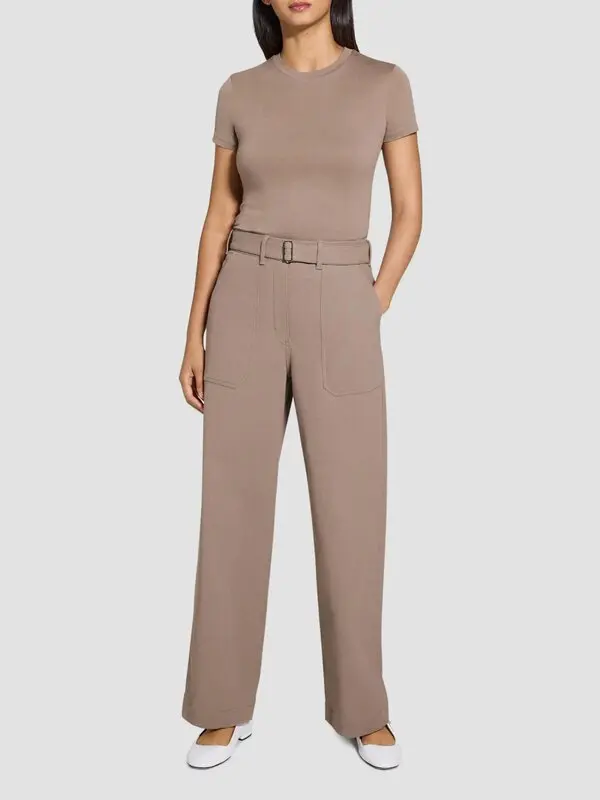 Theory Utility Wide-leg Pants