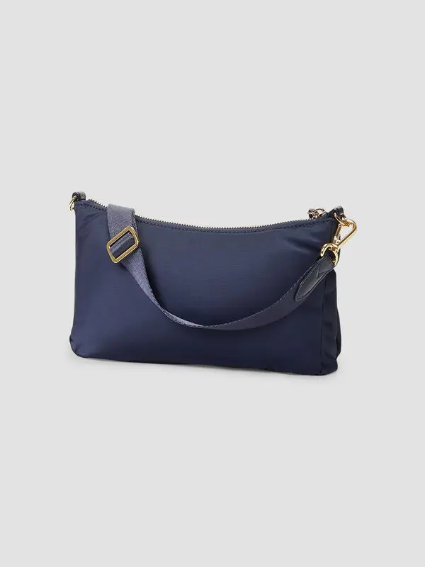 Mz Wallace Petite Chelsea Logo Shoulder Bag