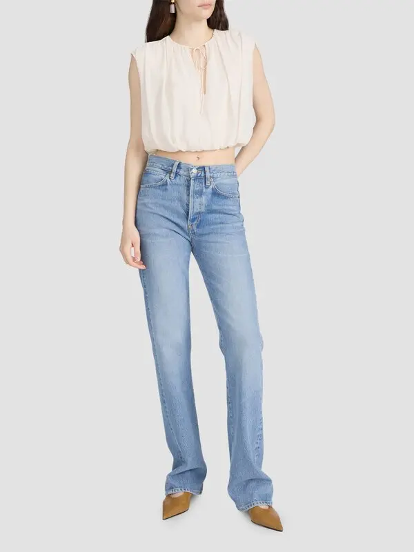 FRAME The Vertical Straight-fit Jeans