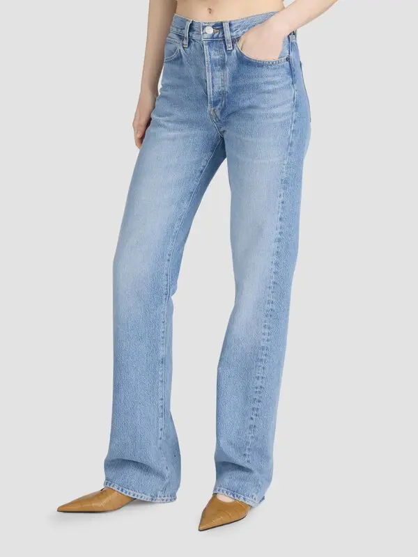 FRAME The Vertical Straight-fit Jeans