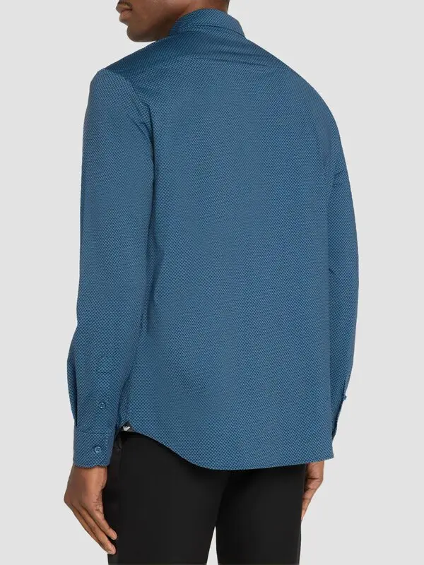 Emporio Armani Micro Diamond Jersey Sport Shirt