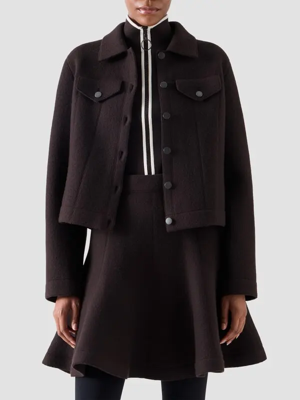 Akris Boiled Wool Jacket