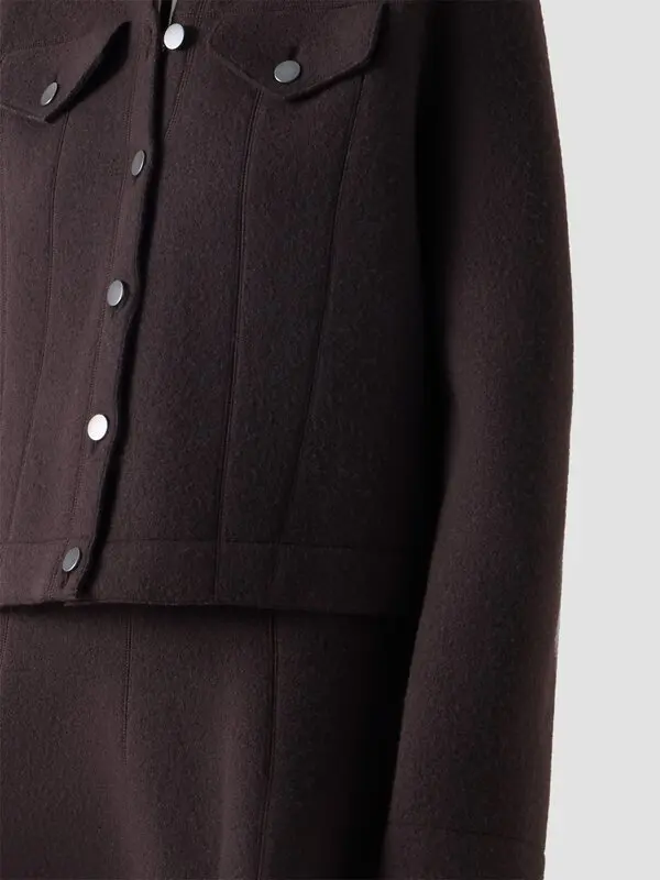 Akris Boiled Wool Jacket