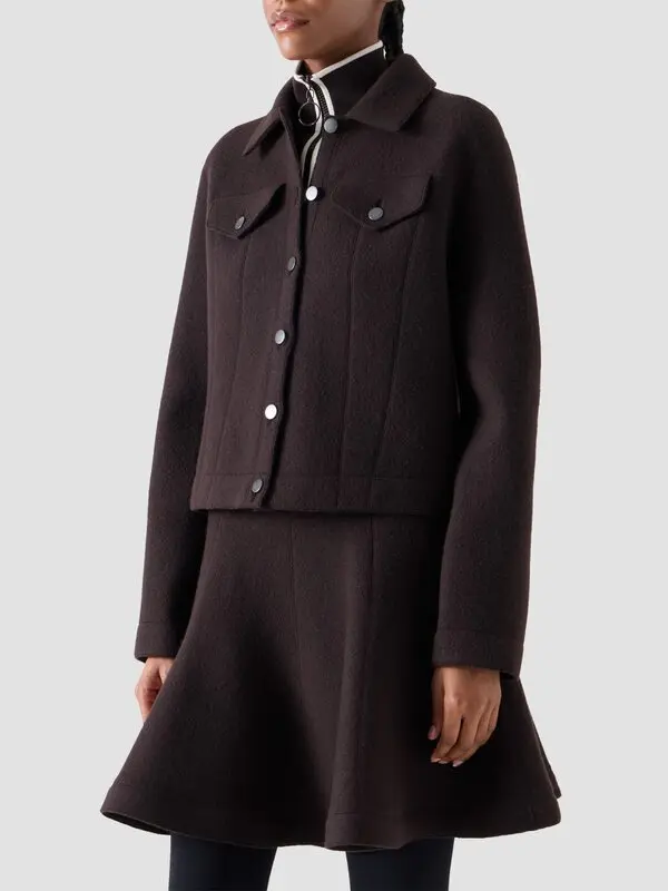 Akris Boiled Wool Jacket