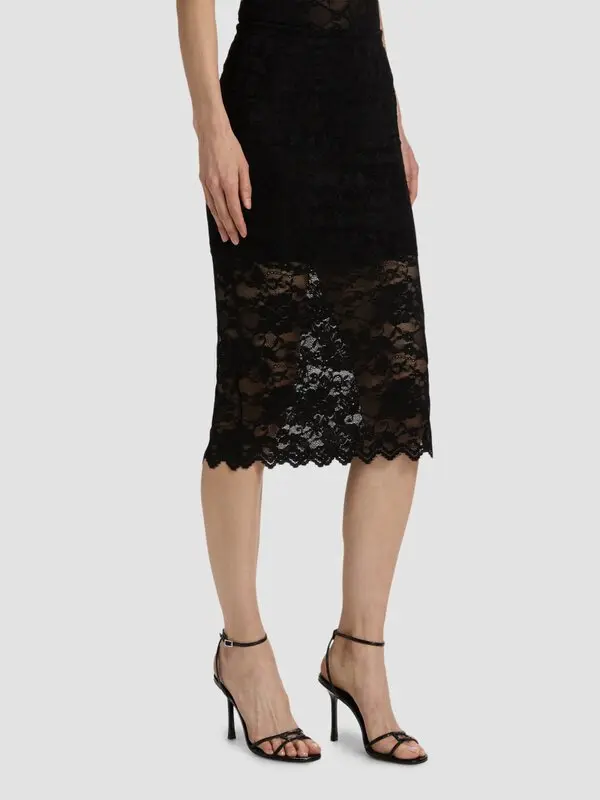 Generation Love Kiera Laced Sheath Midi-skirt
