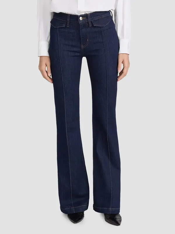 FRAME The Icon Flared Jeans - Rinse