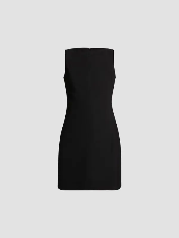 Theory Boatneck Sheath Minidress