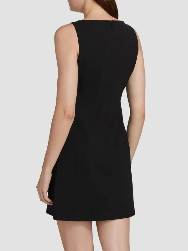 Theory Boatneck Sheath Minidress