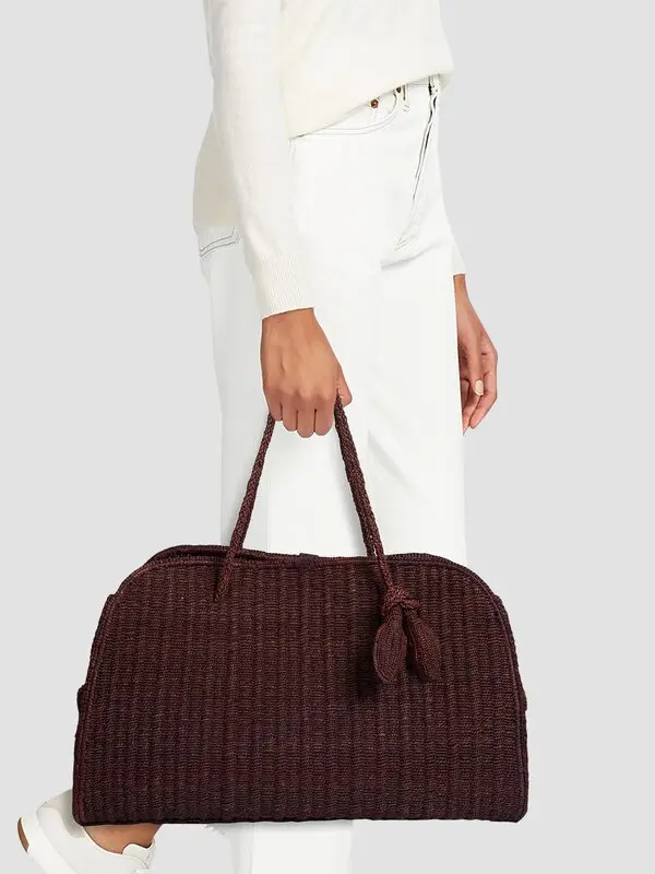 Jacquemus Le Grand Turismo Raffia Tote Bag
