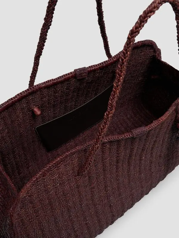 Jacquemus Le Grand Turismo Raffia Tote Bag