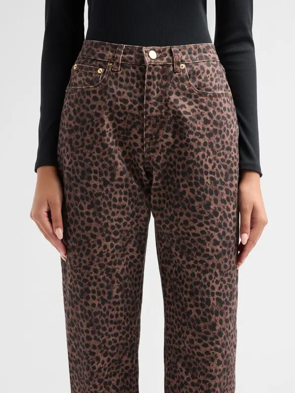 Generation Love Cobel Leopard Jeans