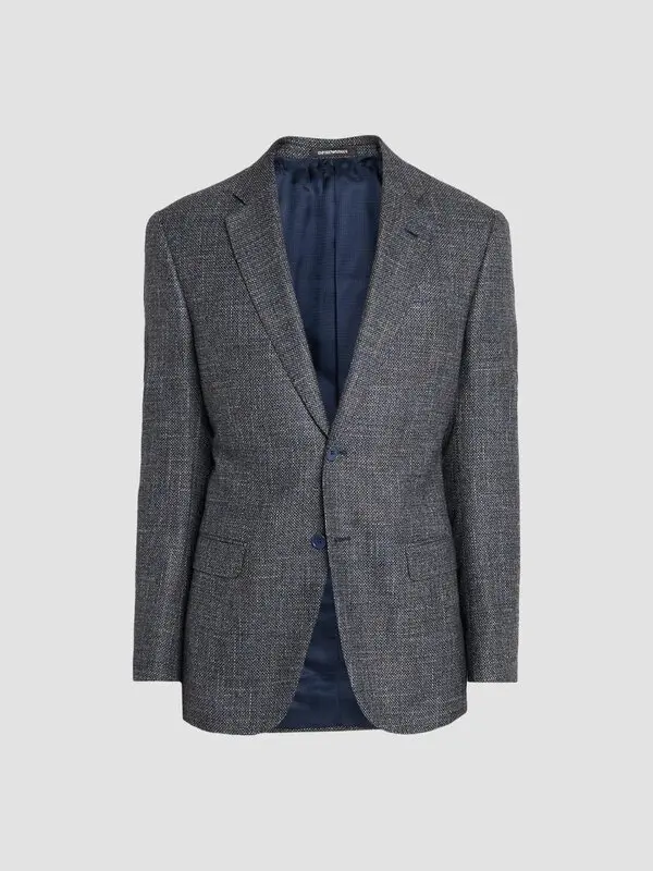 Emporio Armani Melange Wool-blend Sport Coat