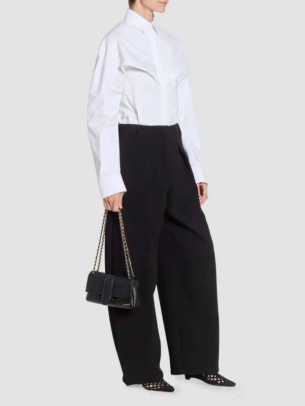Jacquemus Le Bambino Leather Shoulder Bag