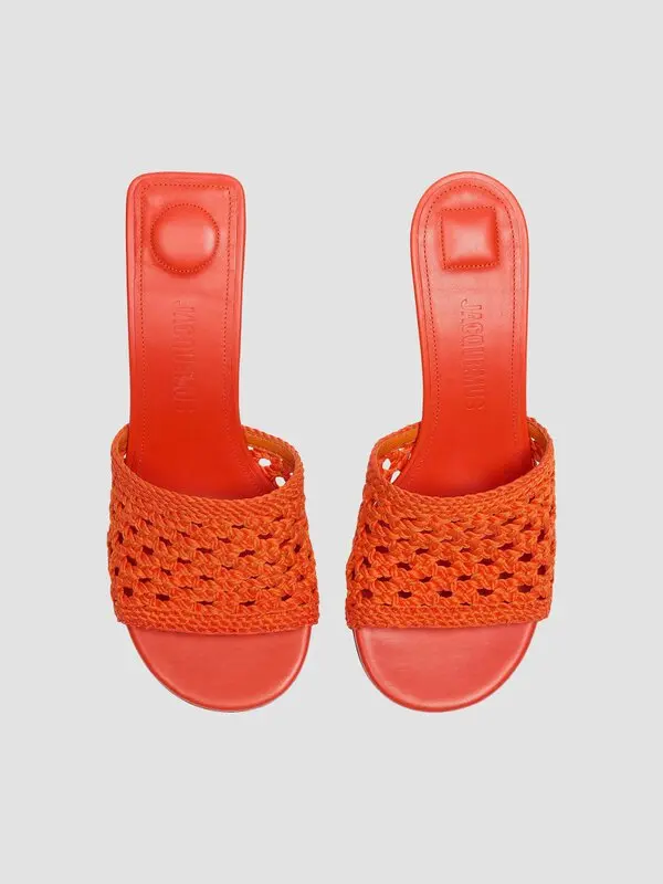 Jacquemus Les Cubisto Leather Mules