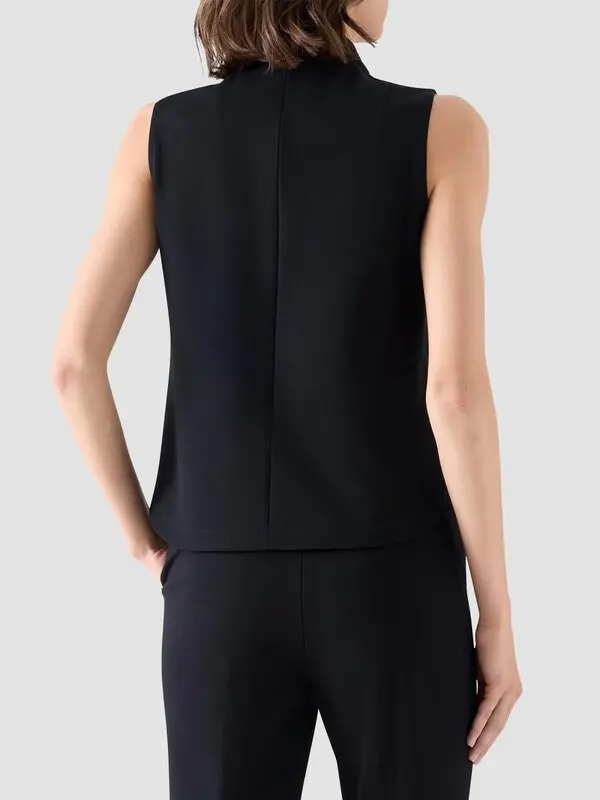 Akris Diamond Dice Dot Blouse