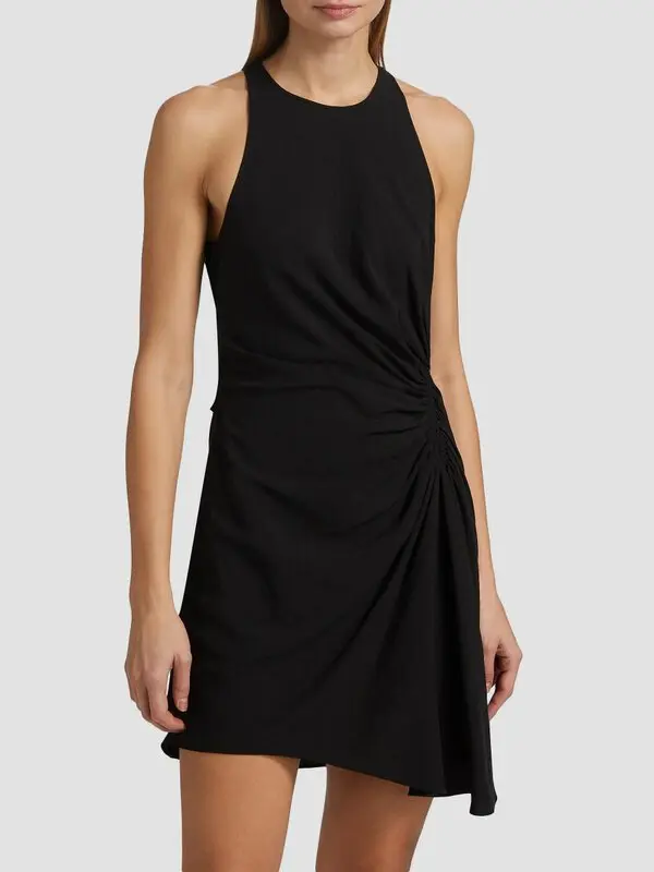 A.L.C. Rue Ruched Sleeveless Minidress