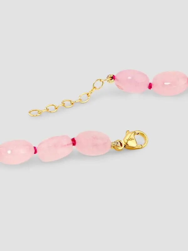 Jia Jia Arizona 14k Yellow Gold & Morganite Beaded Necklace