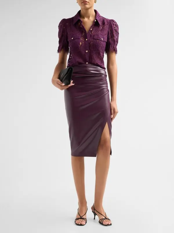 Generation Love Lace Puff Sleeve Shirt