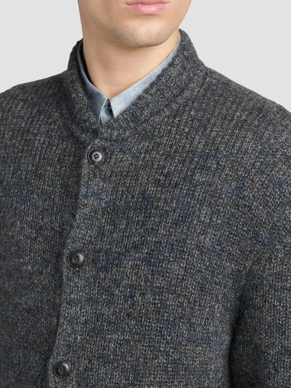 Giorgio Armani Mohair-blend Cardigan